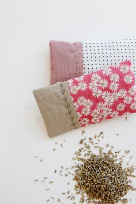 how to make lavender sachets - easy sewing tutorial - see kate sew