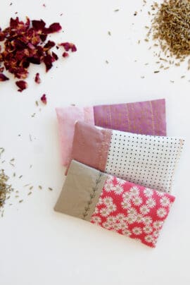how to make lavender sachets - easy sewing tutorial - see kate sew