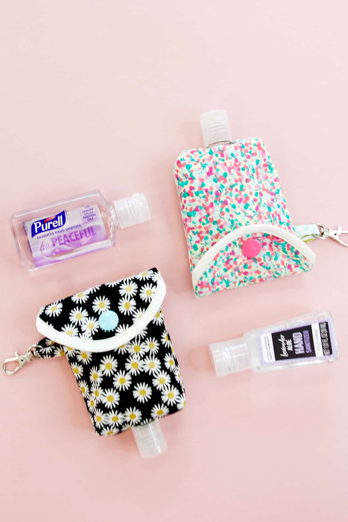 diy hand sanitizer holder - see kate sew