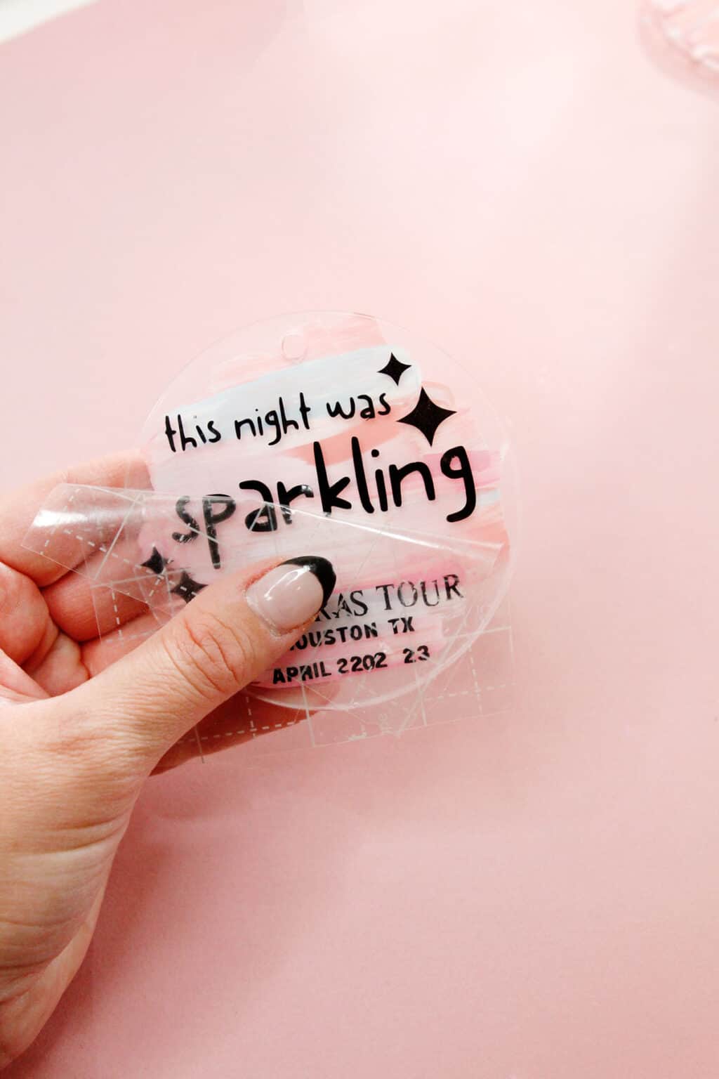Acrylic Disc Ornaments - DIY Eras Tour Commemorative Ornament - see ...