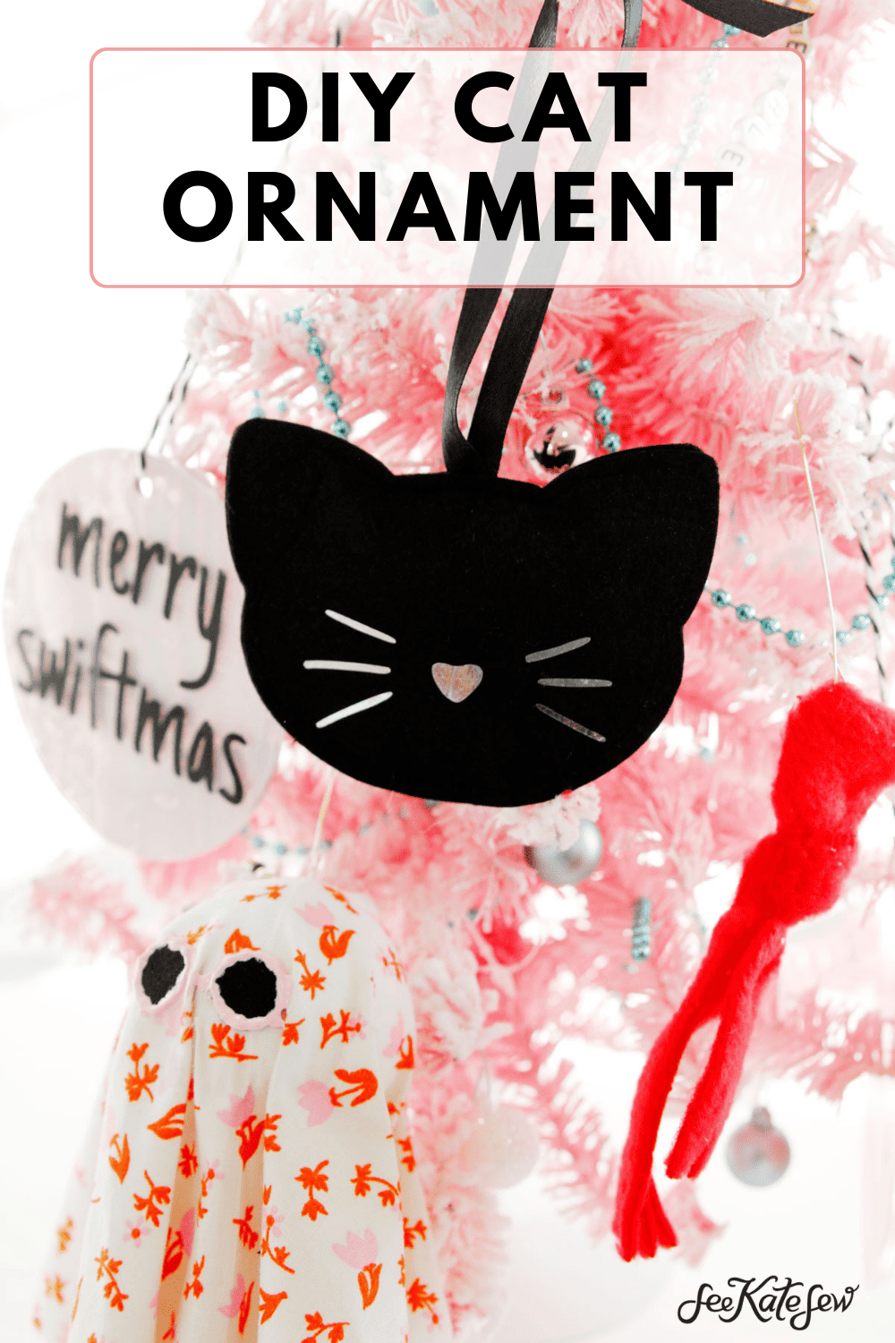 How to Make a Cat Ornament - see kate sew