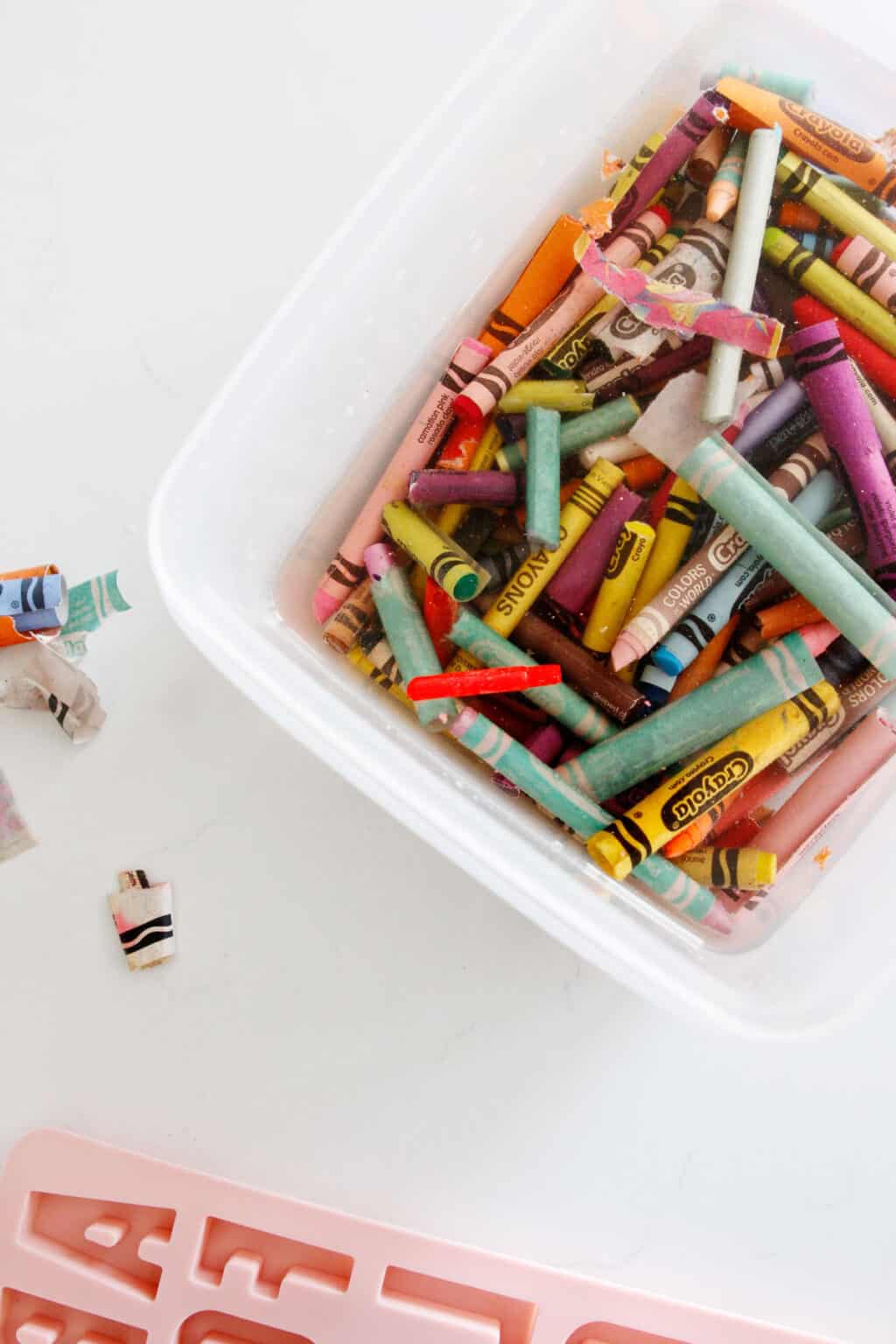 How to make crayon letters - fun way to recycle old crayons! - see kate sew