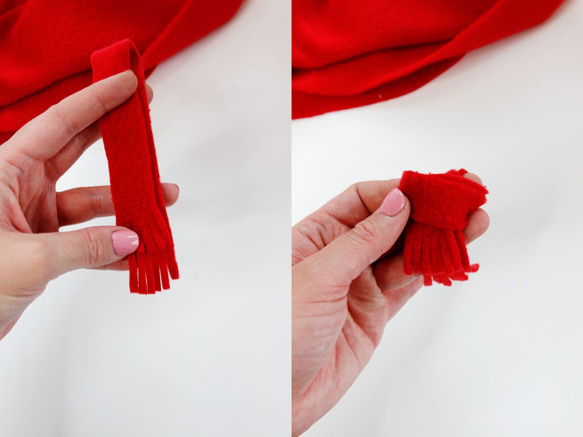 red scarf ornament diy - see kate sew