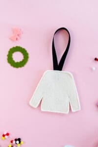 Ugly Christmas Sweater Ornaments DIY - see kate sew