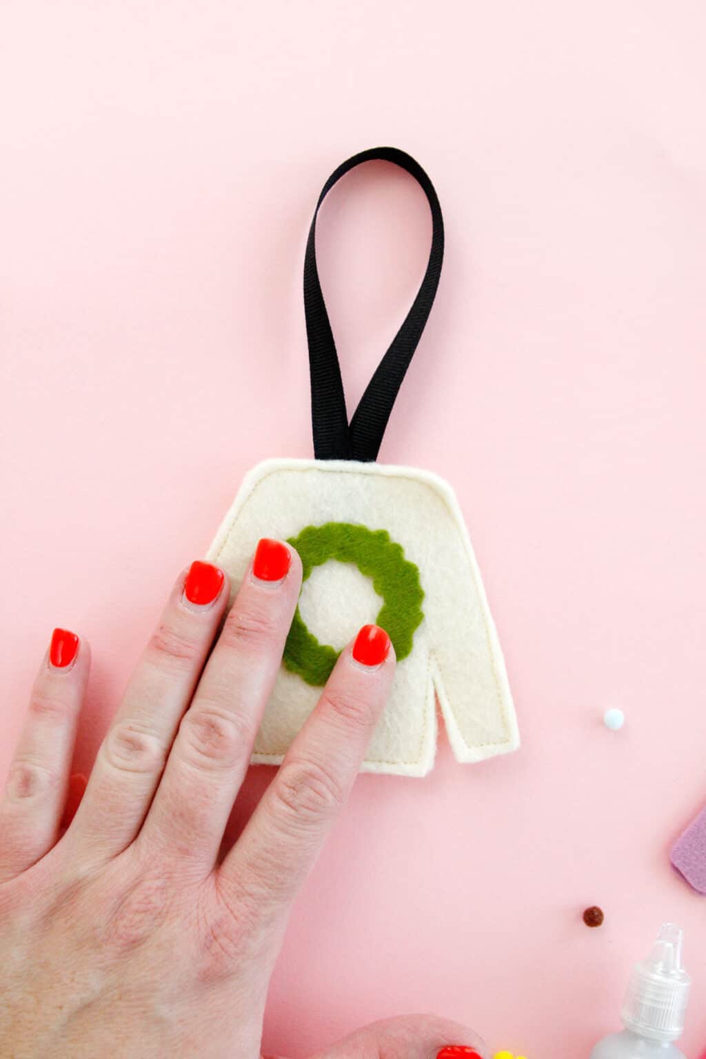 Ugly Christmas Sweater Ornaments DIY - see kate sew