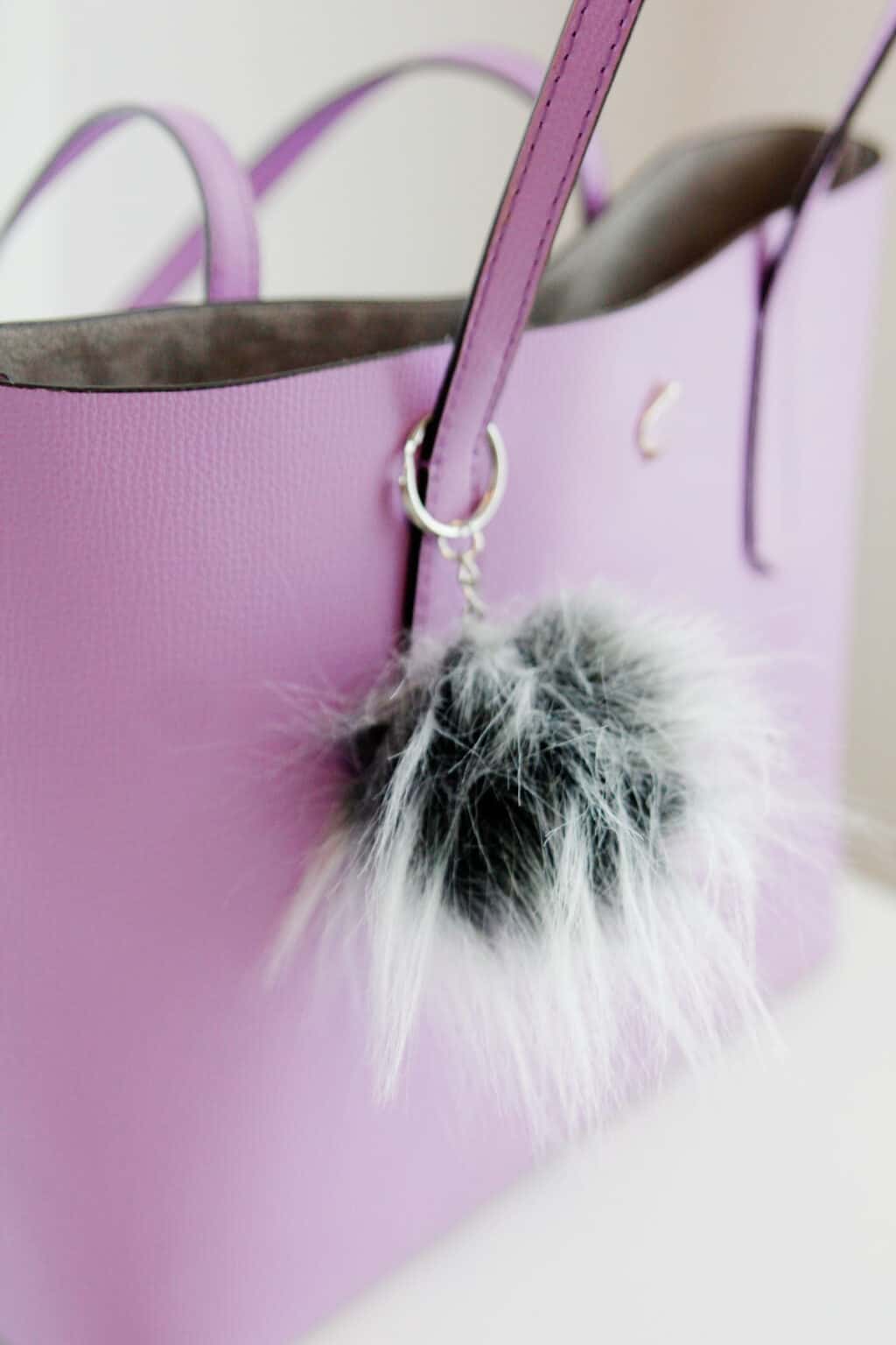 How to make faux fur pom poms - see kate sew