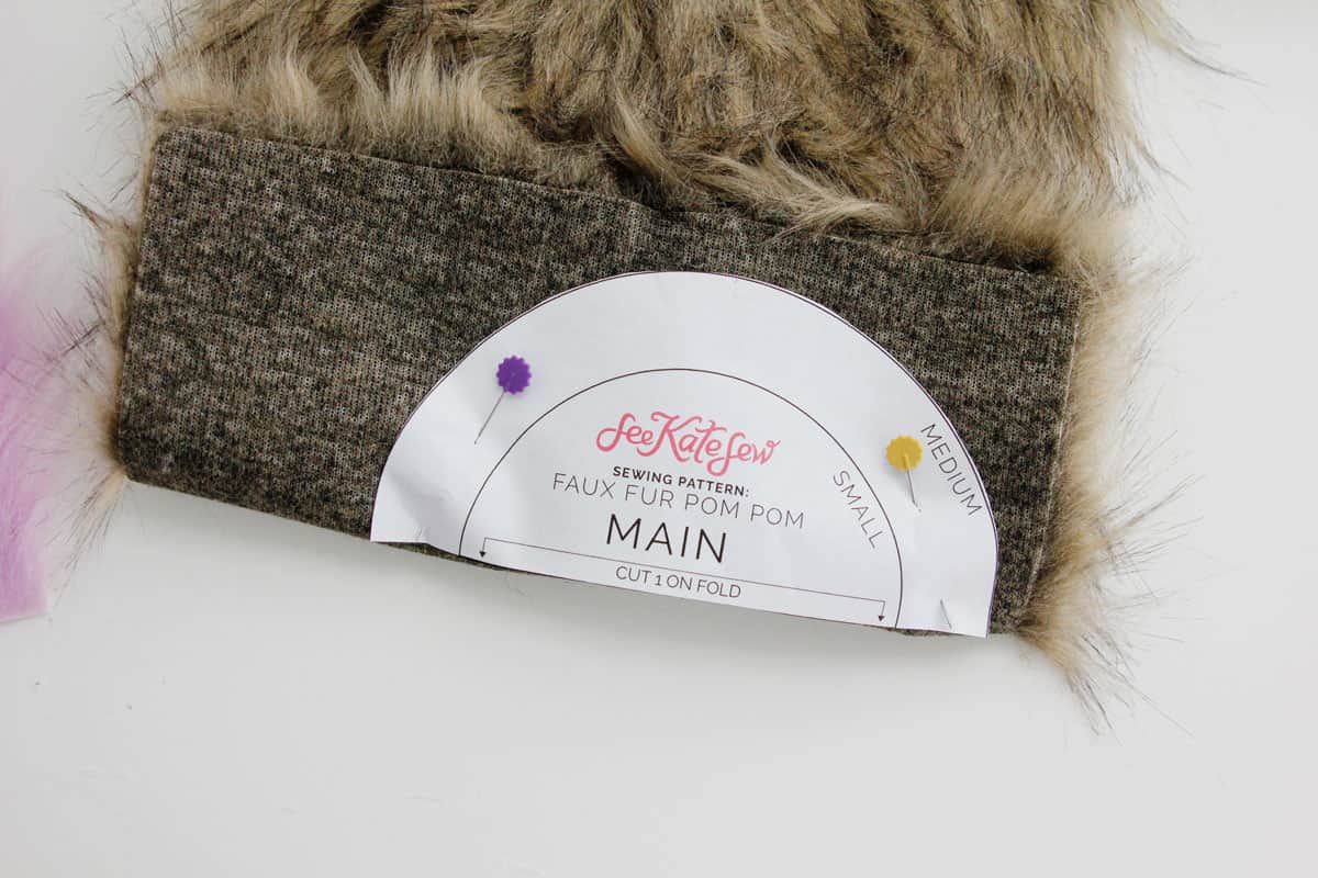 How to make faux fur pom poms - see kate sew