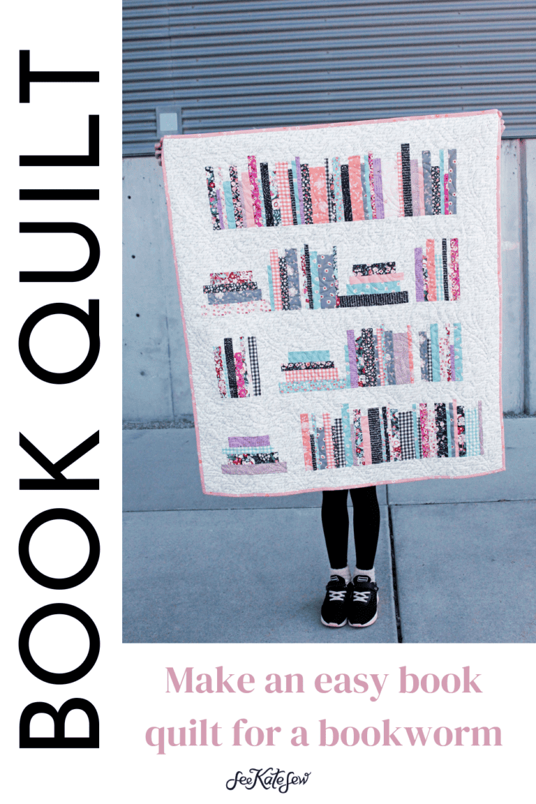 Book Quilt Pattern - see kate sew