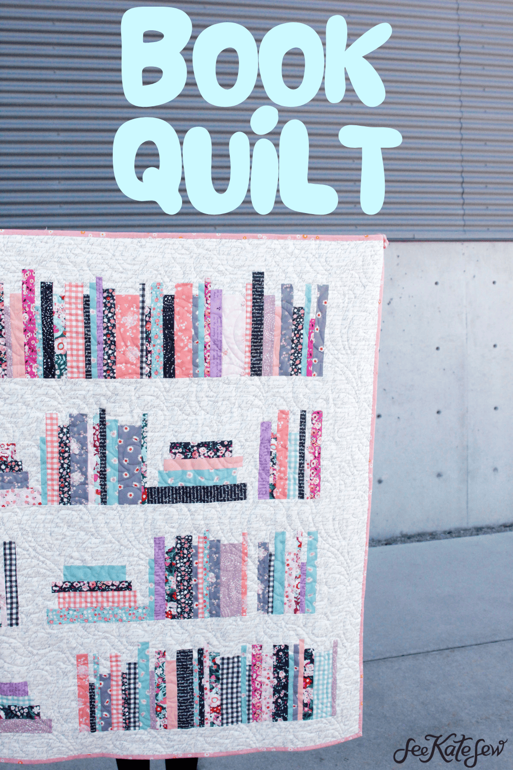 Book Quilt Pattern - see kate sew