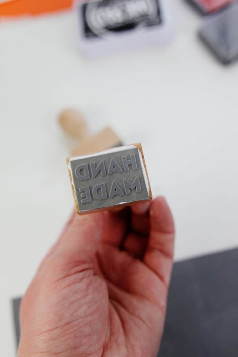 Make your own rubber stamps with a laser engraver - see kate sew