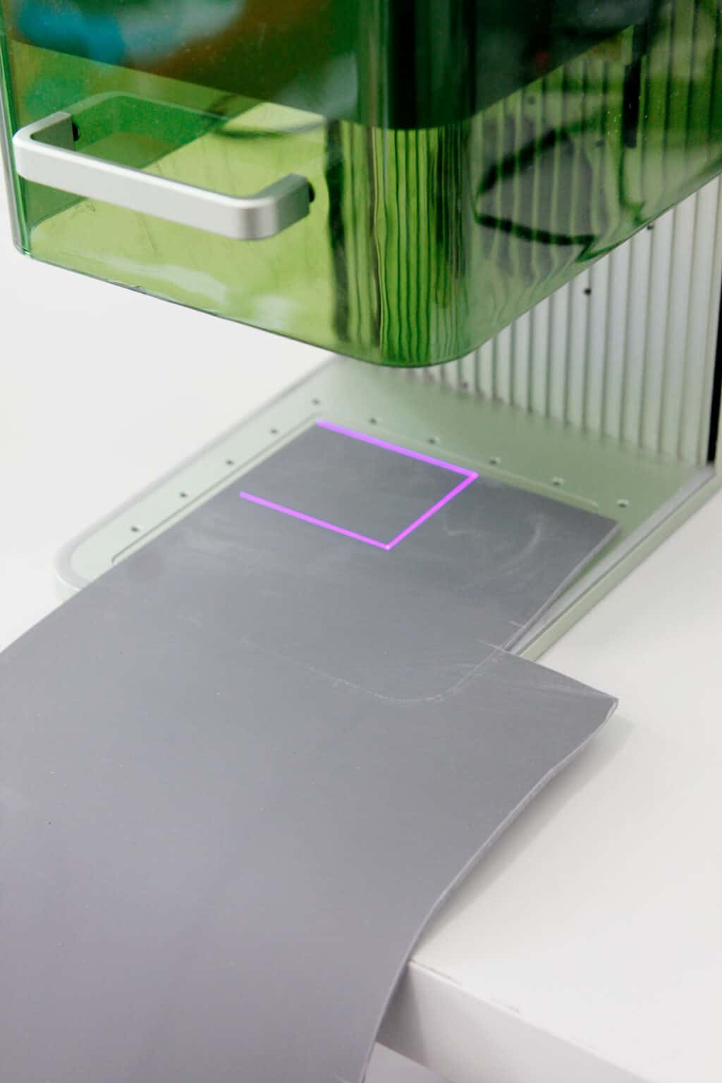 Make your own rubber stamps with a laser engraver - see kate sew