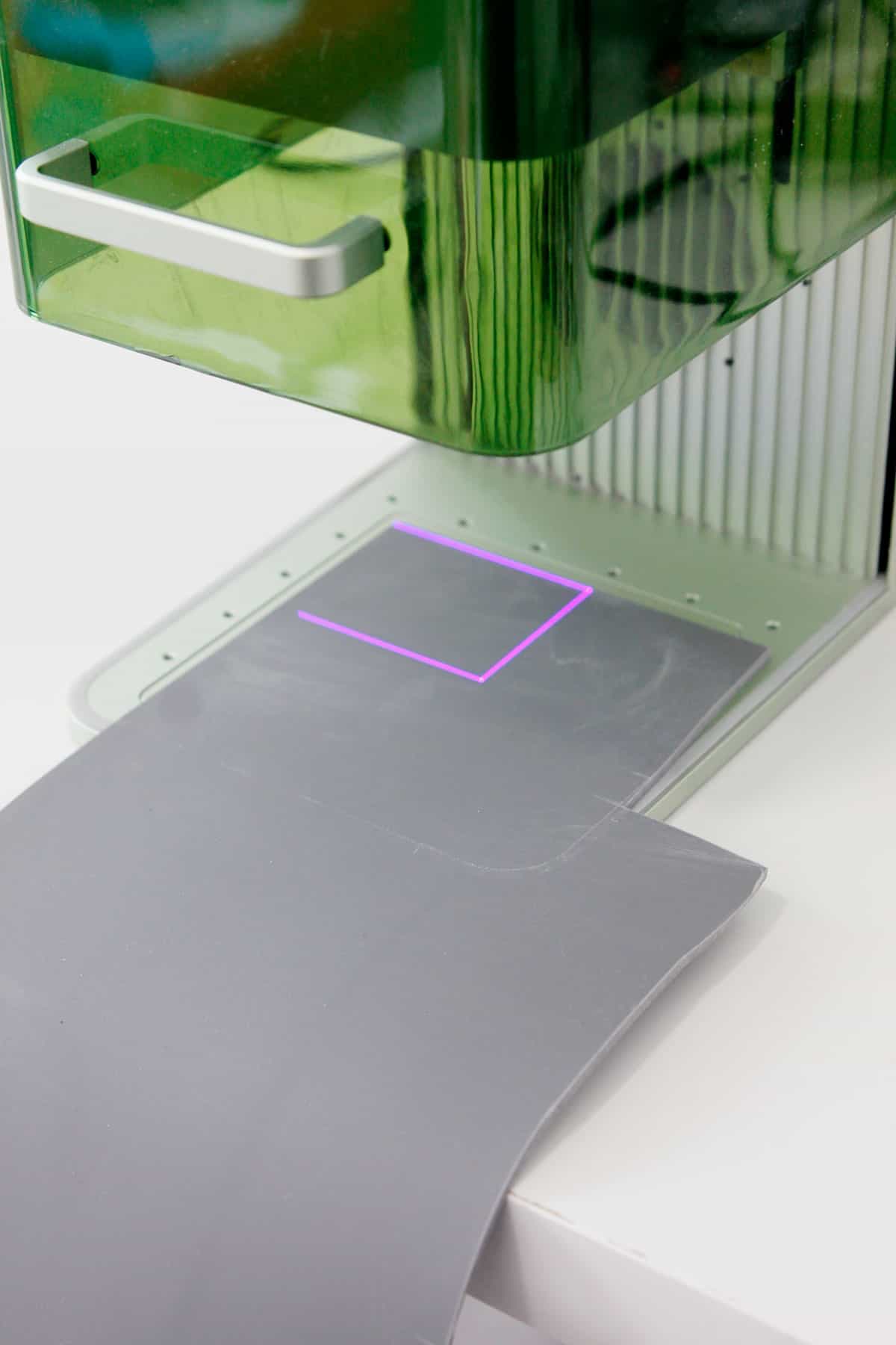 Make your own rubber stamps with a laser engraver - see kate sew