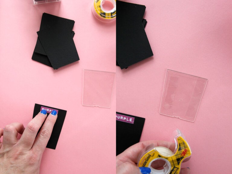 Free Floss Bobbin Template for Embroidery Storage - see kate sew