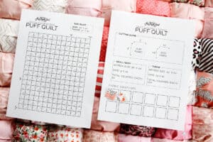 Puff Quilt Tutorial Charm Pack Friendly - see kate sew