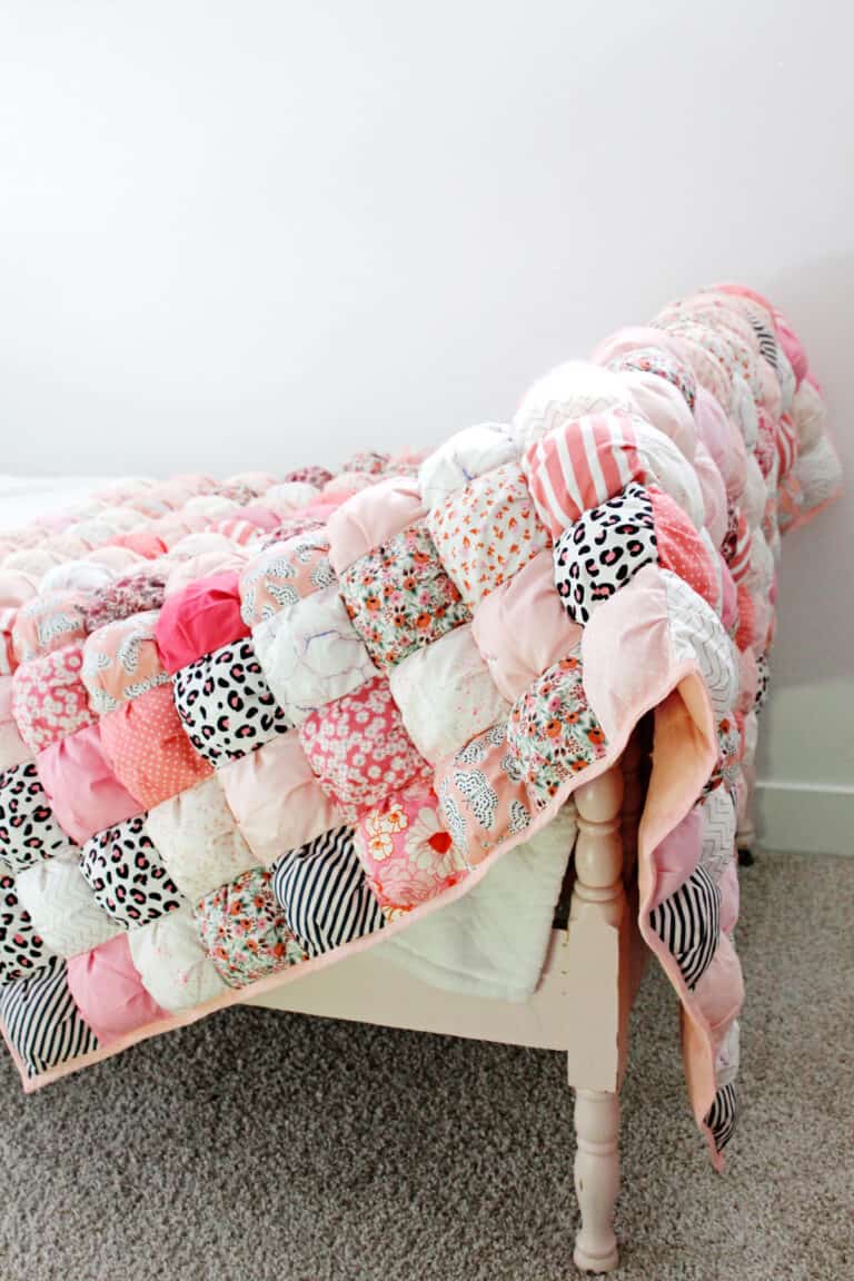 Puff Quilt Tutorial Charm Pack Friendly - see kate sew