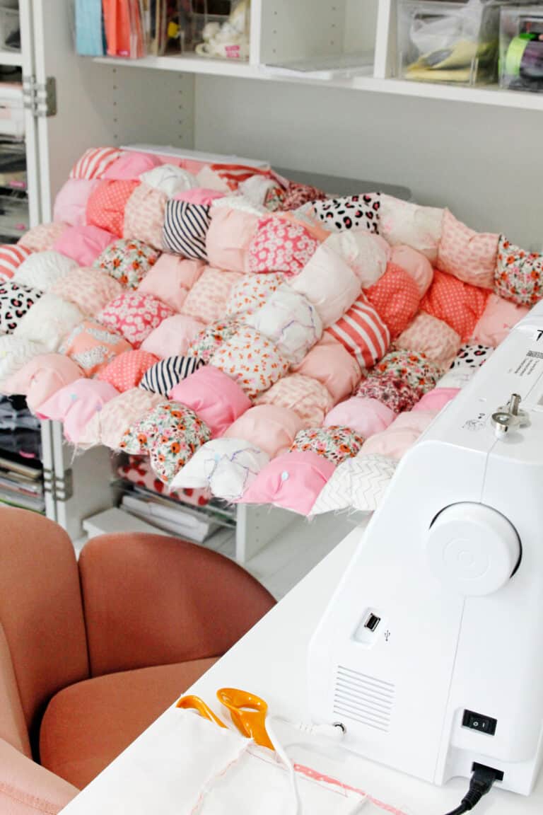 Puff Quilt Tutorial Charm Pack Friendly - see kate sew