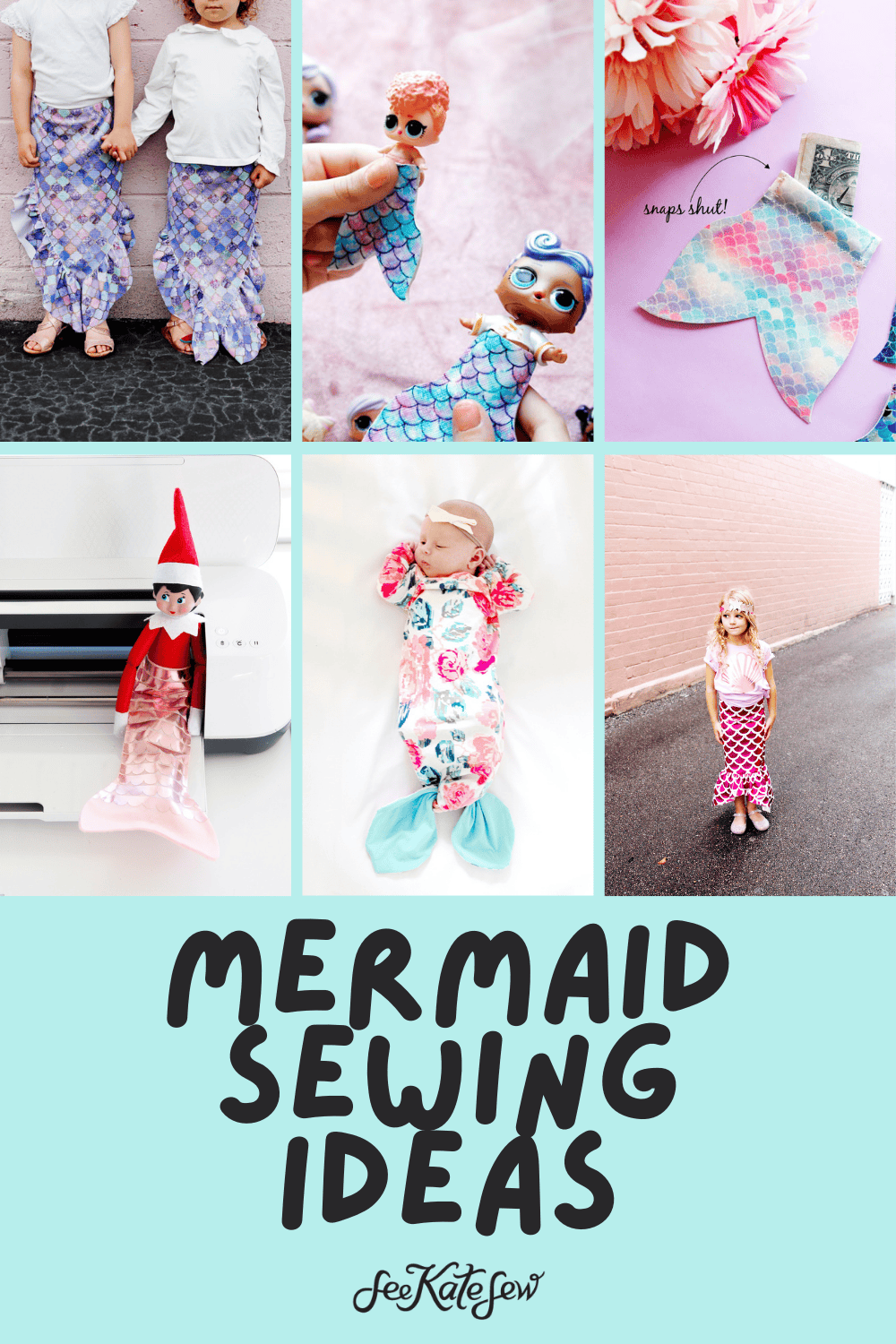 Mermaid Sewing Patterns - see kate sew