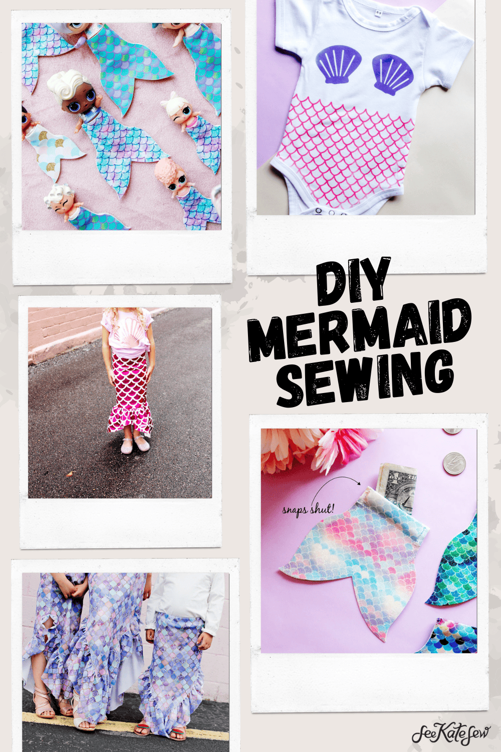Mermaid Sewing Patterns - see kate sew