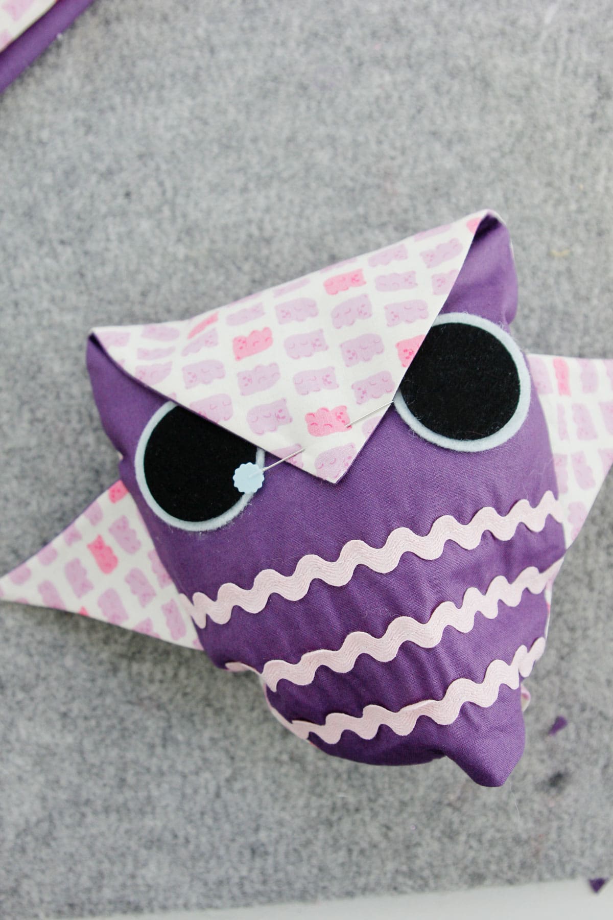 Owl Plush Sewing Pattern - see kate sew