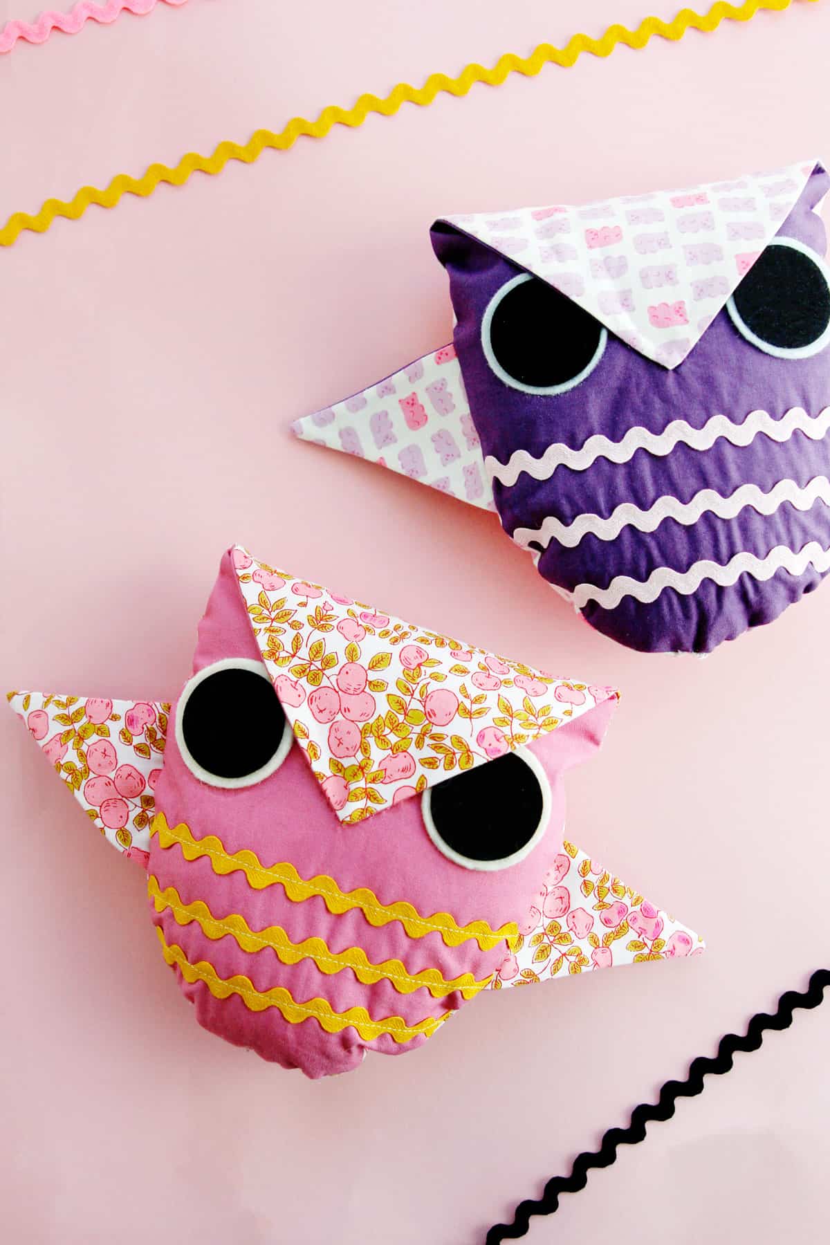 Owl Plush Sewing Pattern - see kate sew