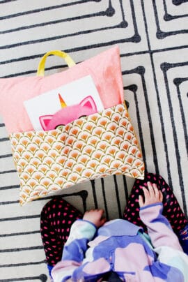 How to Make a Reading Pillow - see kate sew