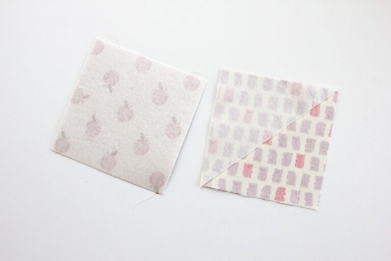 Corner Bookmark Sewing Pattern - Easy Scrap Sewing Project - see kate sew