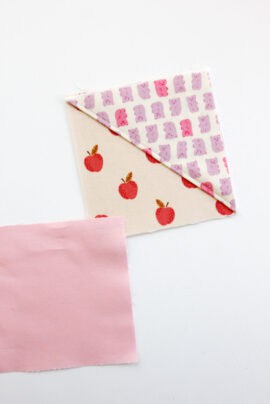 Corner Bookmark Sewing Pattern - Easy Scrap Sewing Project - see kate sew