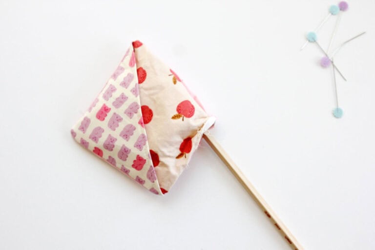 Corner Bookmark Sewing Pattern - Easy Scrap Sewing Project - see kate sew