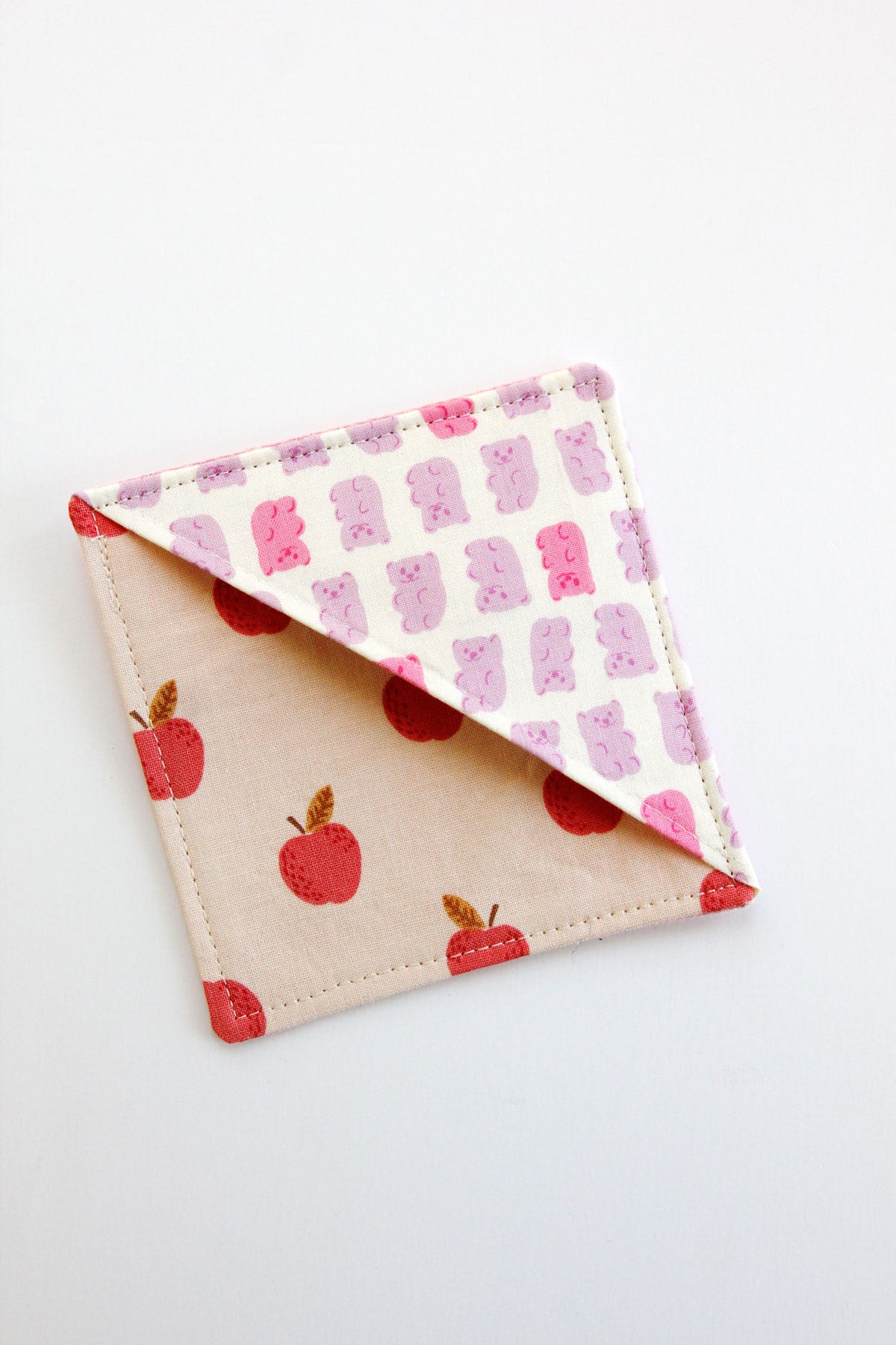 Corner Bookmark Sewing Pattern - Easy Scrap Sewing Project - see kate sew