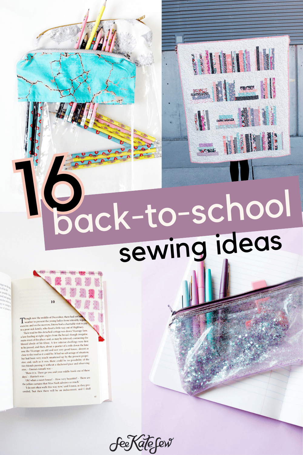 Back to School Sewing Projects - see kate sew