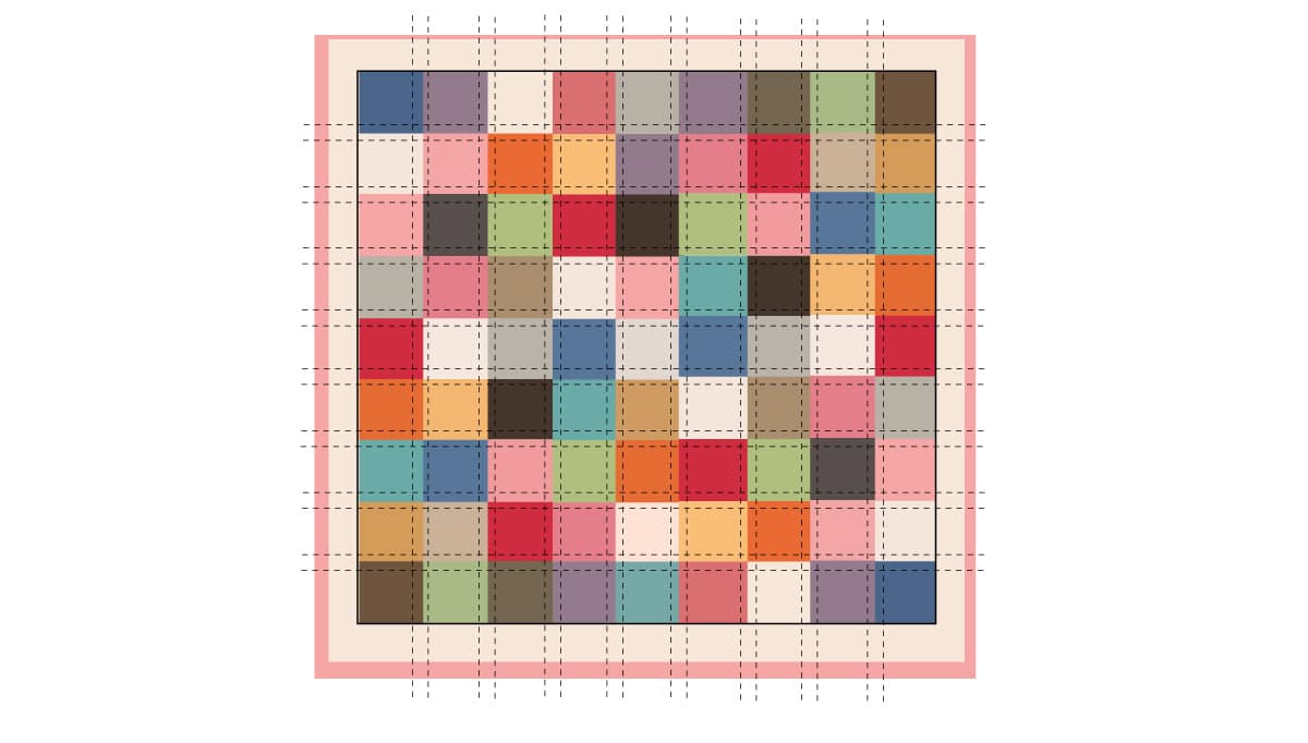 Charm Square Patchwork Pillow - see kate sew