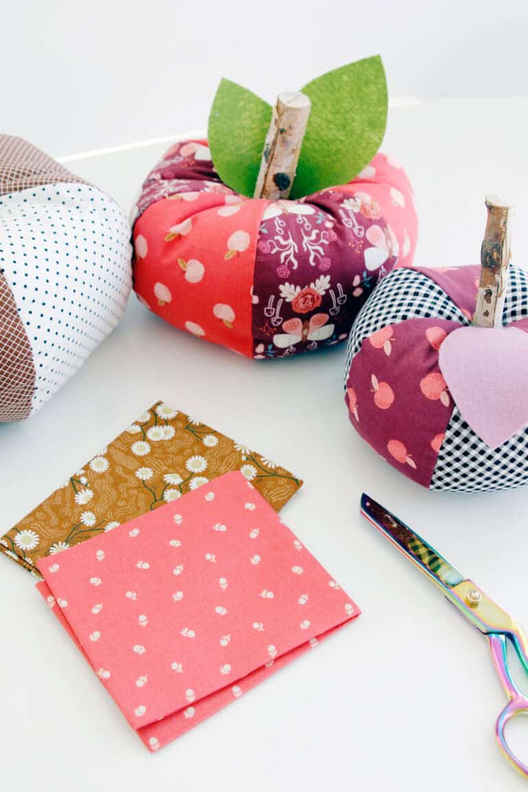 Fabric Pumpkin Tutorial - see kate sew