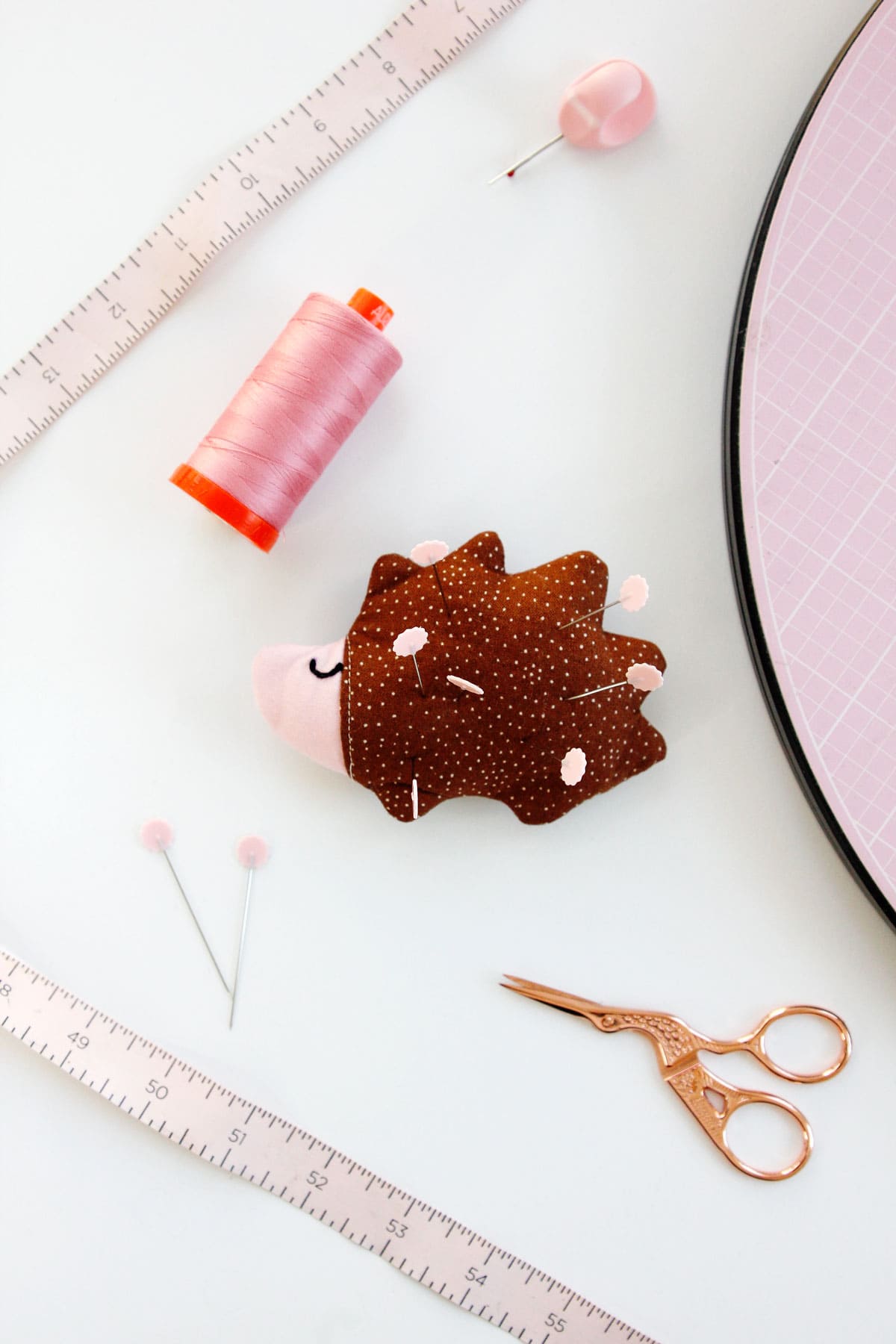 Hedgehog Pincushion Tutorial Pin Sharpening Pincushion See Kate Sew