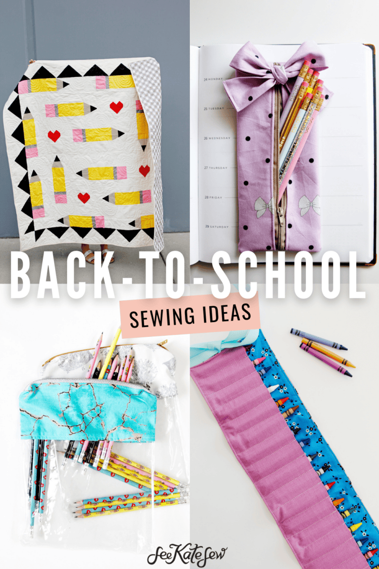 Back to School Sewing Projects - see kate sew