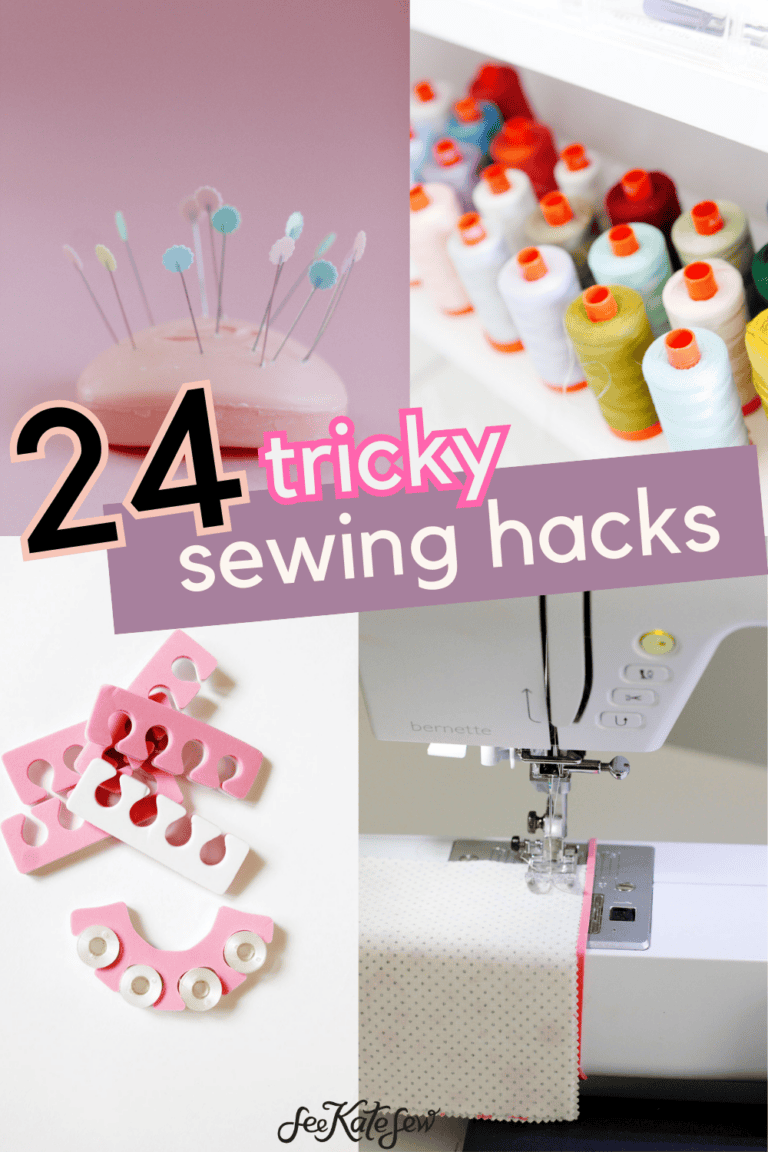 24 sewing hacks to try today! - see kate sew