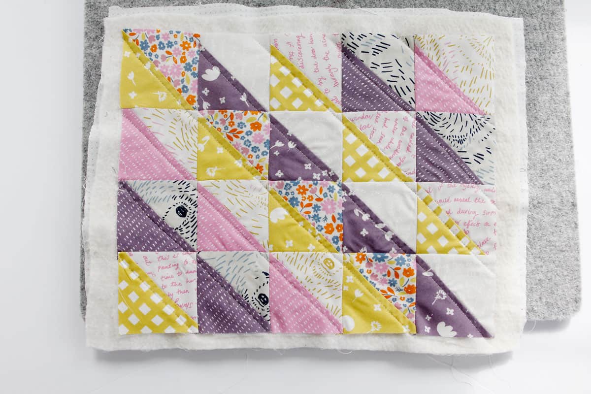 Charm Square Zipper Pouch - see kate sew