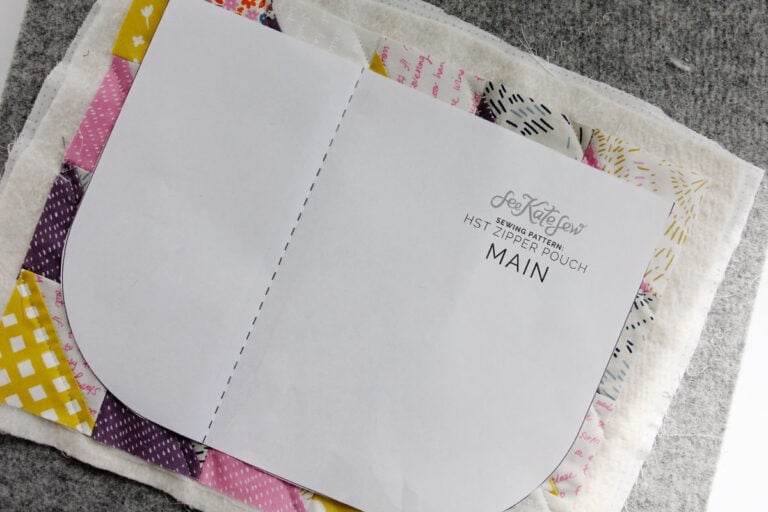 Charm Square Zipper Pouch - see kate sew