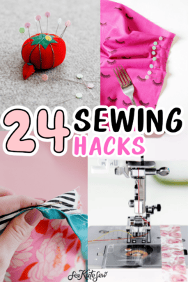 24 sewing hacks to try today! - see kate sew