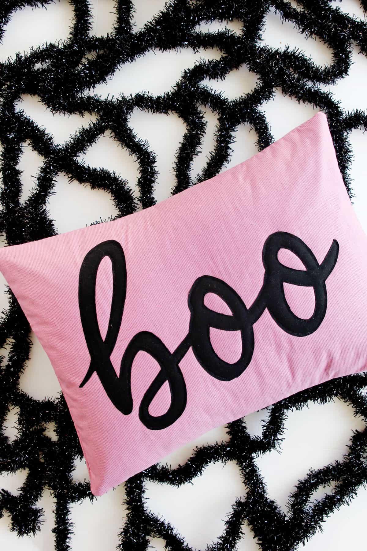 Halloween Boo Pillow Appliqué Sewing Pattern - see kate sew