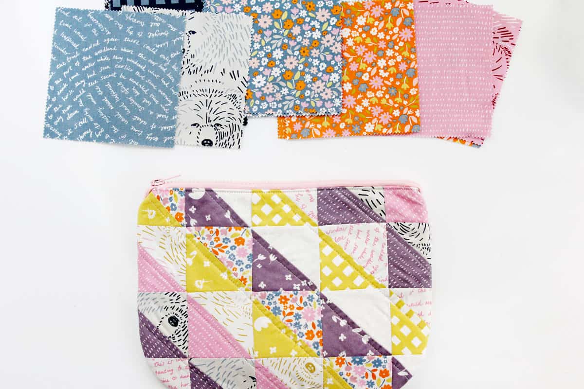 Charm Square Zipper Pouch - see kate sew