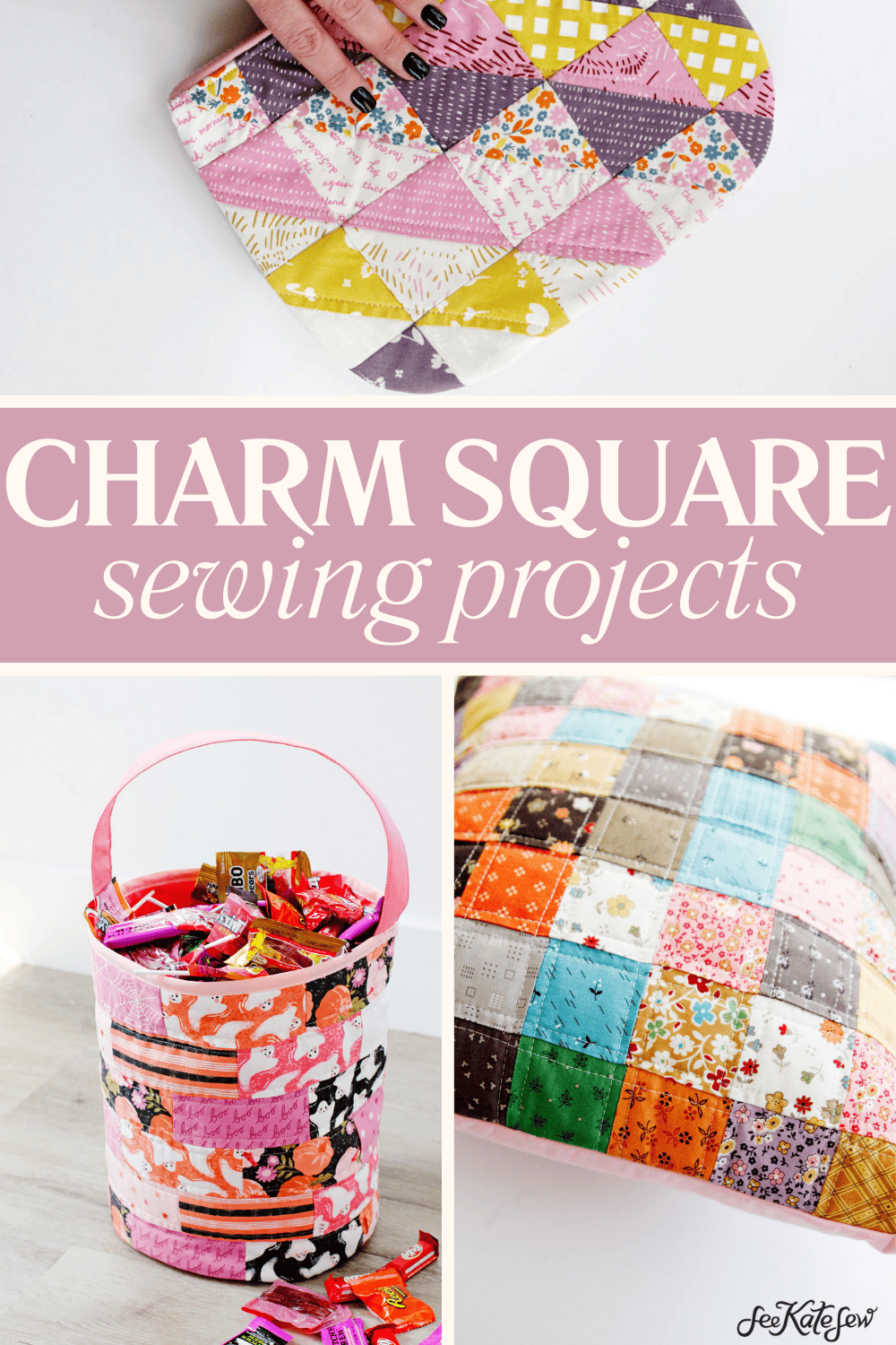 LOOK what I TURN these CHARM SQUARES into | 4 Amazing Must See Projects ...