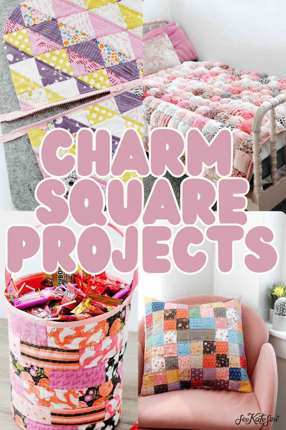 LOOK what I TURN these CHARM SQUARES into | 4 Amazing Must See Projects ...