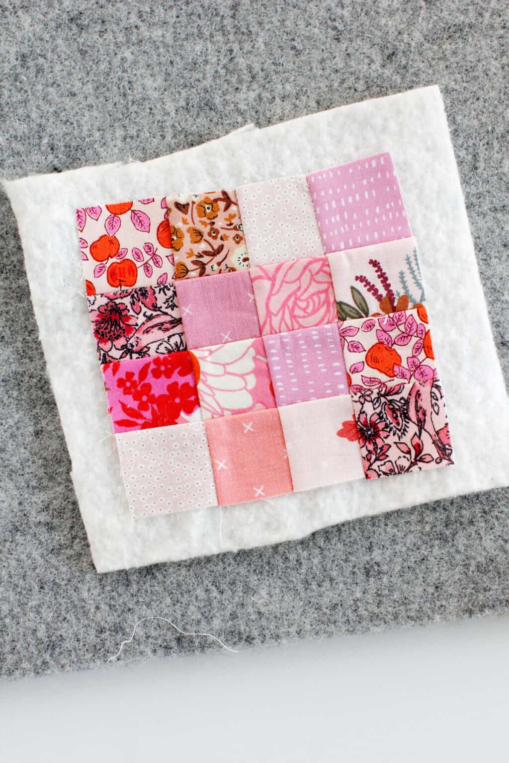 fabric scrap coaster tutorial - see kate sew