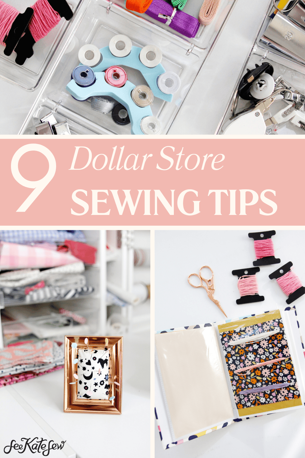 THE BEST DOLLAR TREE SEWING SUPPLIES | TOOLS, MATERIALS, ORGANIZATION ...