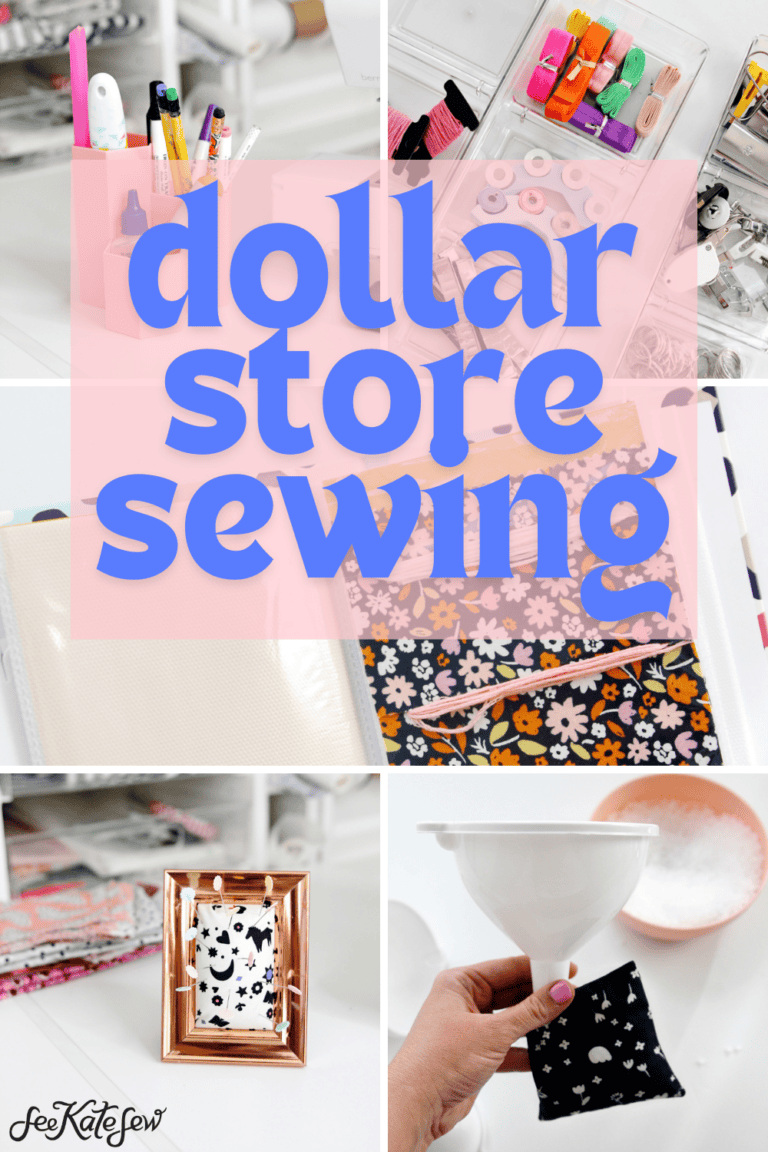 THE BEST DOLLAR TREE SEWING SUPPLIES | TOOLS, MATERIALS, ORGANIZATION ...
