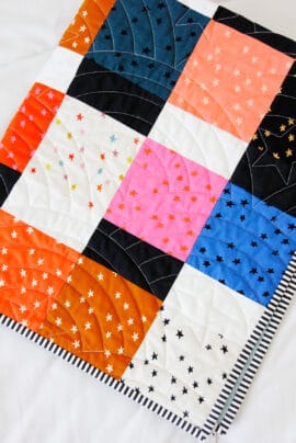 Easy Charm Square Quilt Pattern - see kate sew