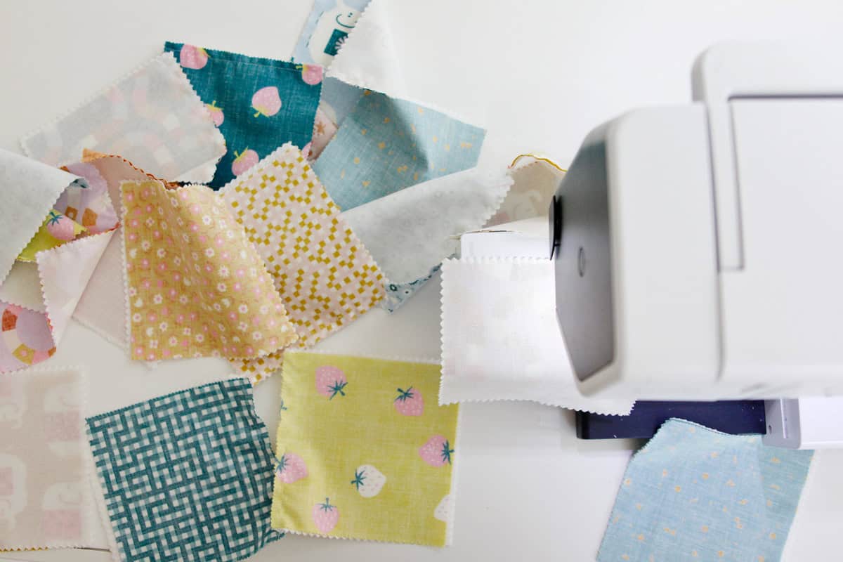 Basic Checkerboard Quilt Pattern with Charm Squares - see kate sew