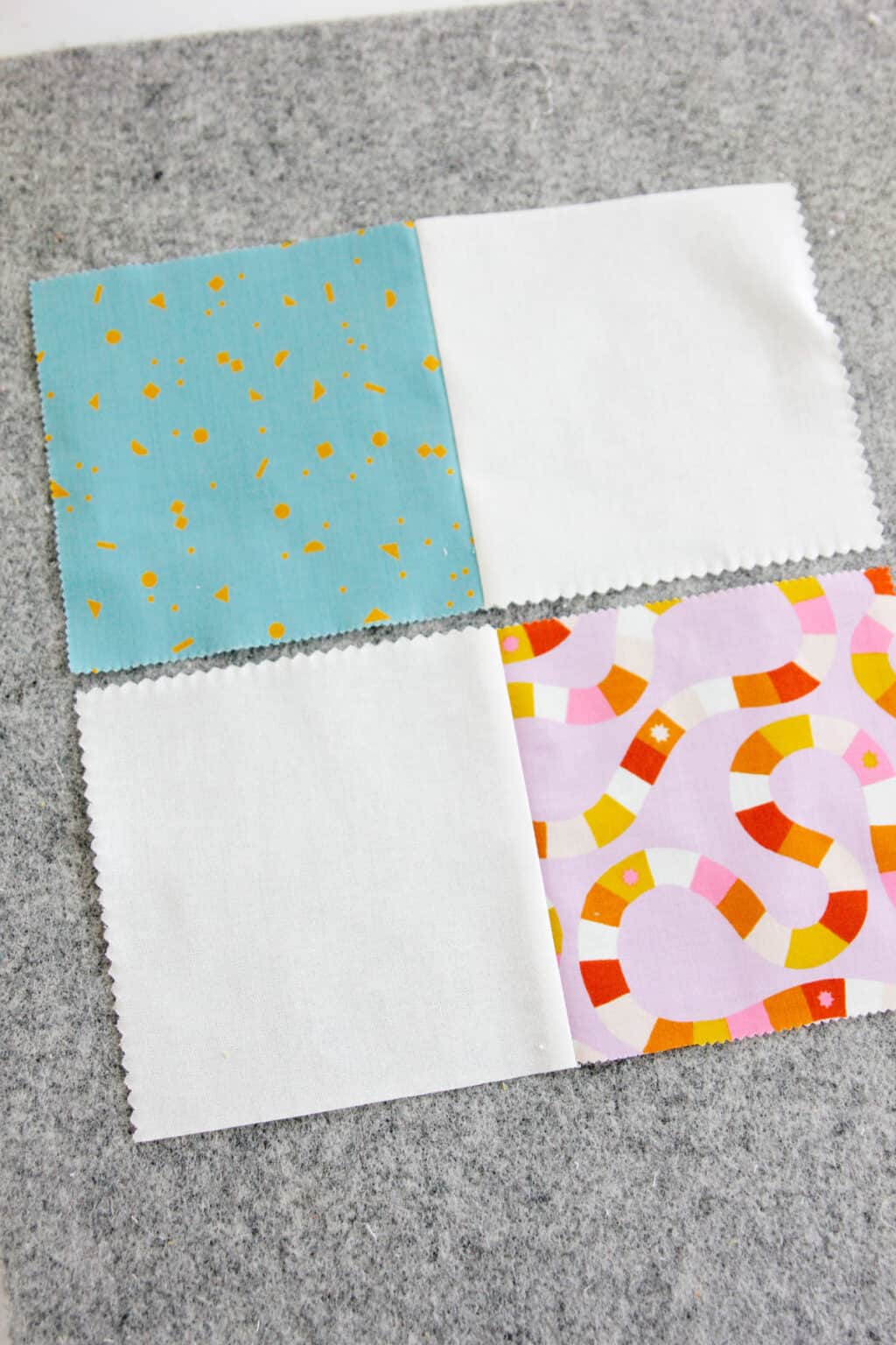Basic Checkerboard Quilt Pattern with Charm Squares - see kate sew
