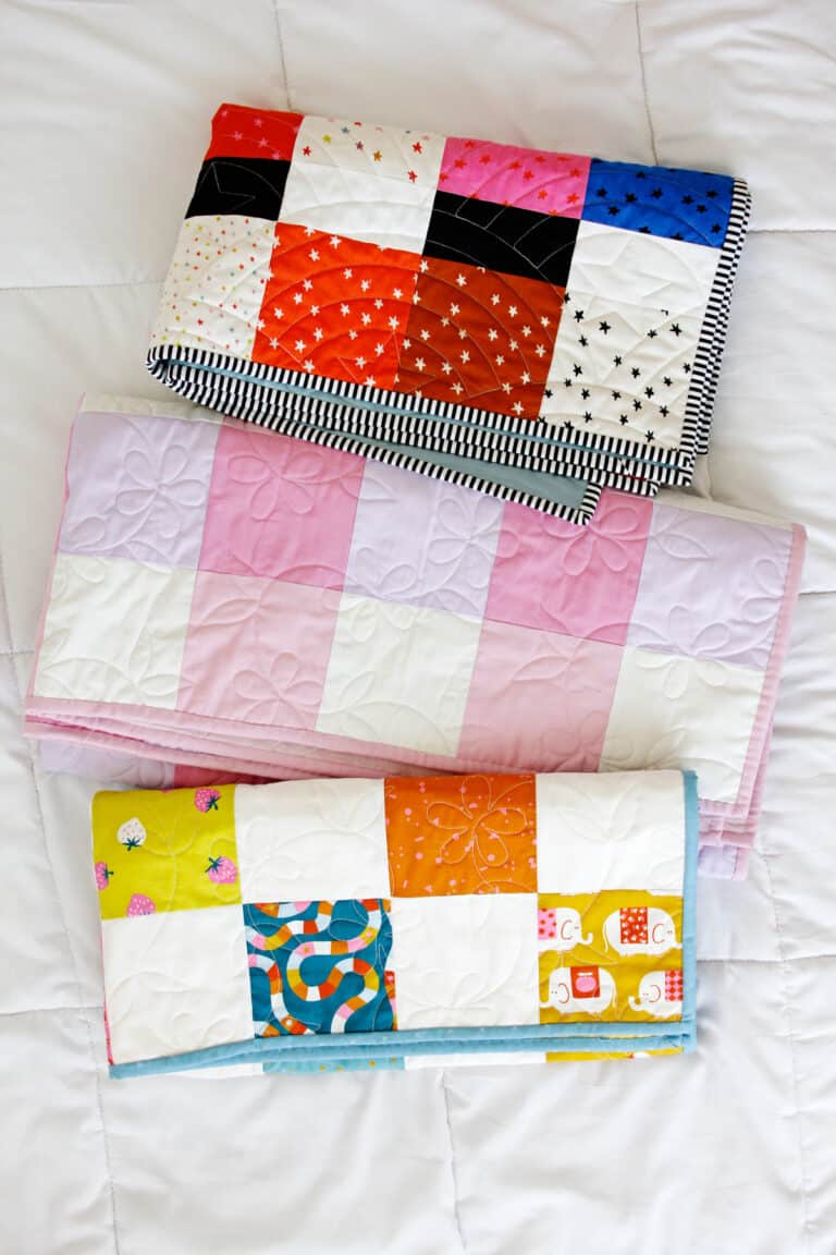 I Made a Quilt in 3 HOURS Using 5" Charm Squares! - see kate sew