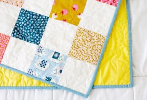Basic Checkerboard Quilt Pattern with Charm Squares - see kate sew